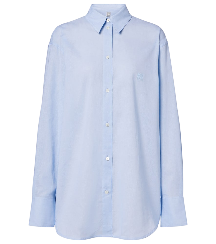 TOTÊME TOTÊME Oversized Cotton and Linen Shirt