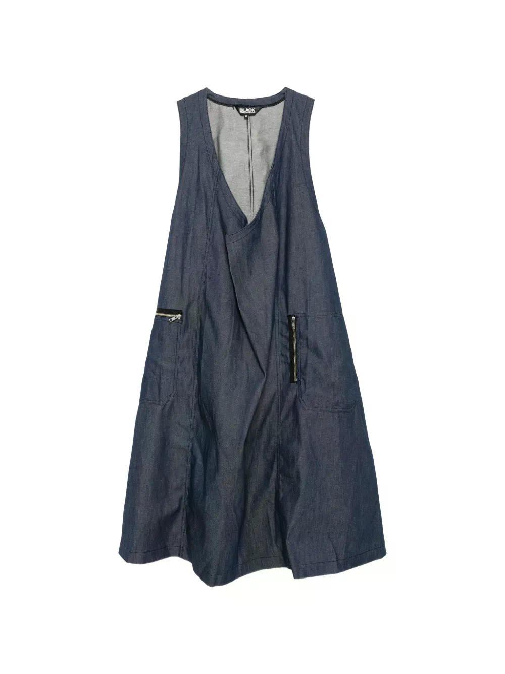 COMME DES GARÇONS Zip-Pocket Sleeveless Dress