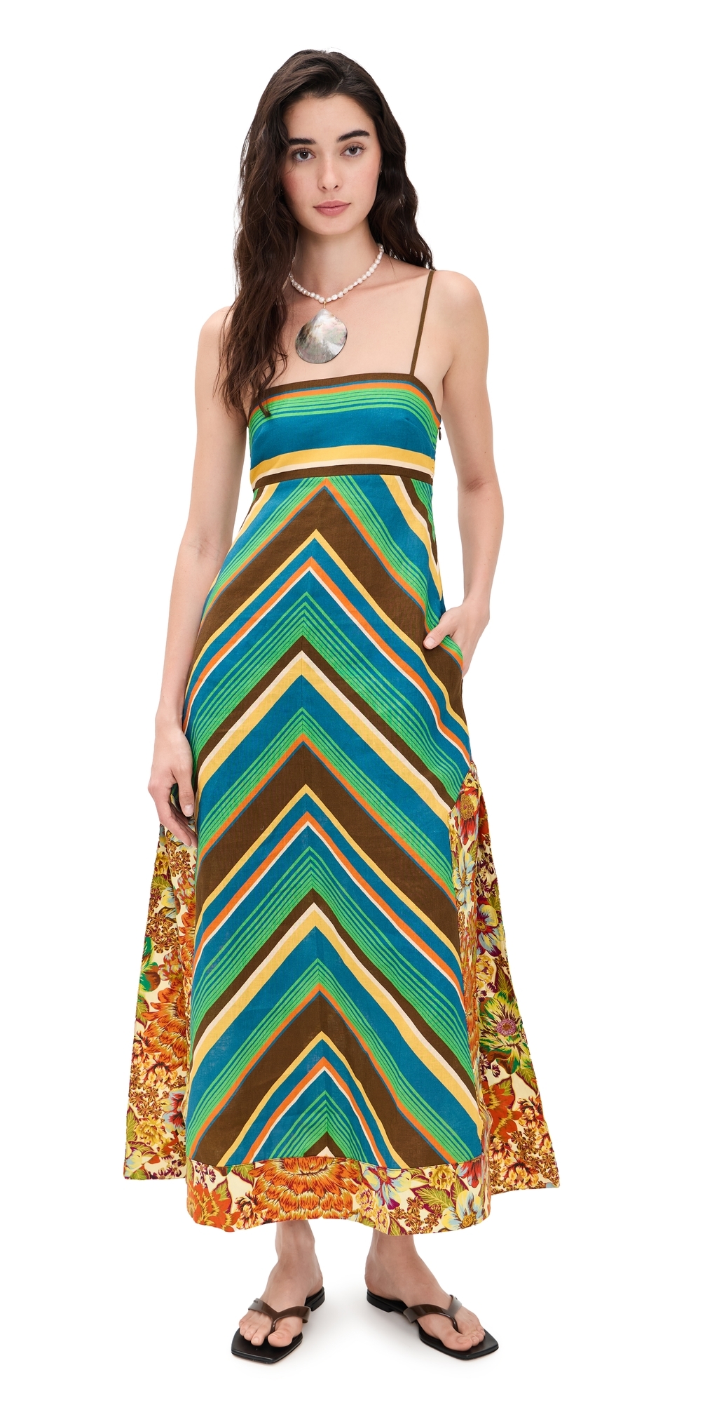 ALEMAIS ALÉMAIS Charlie Linen Day Dress