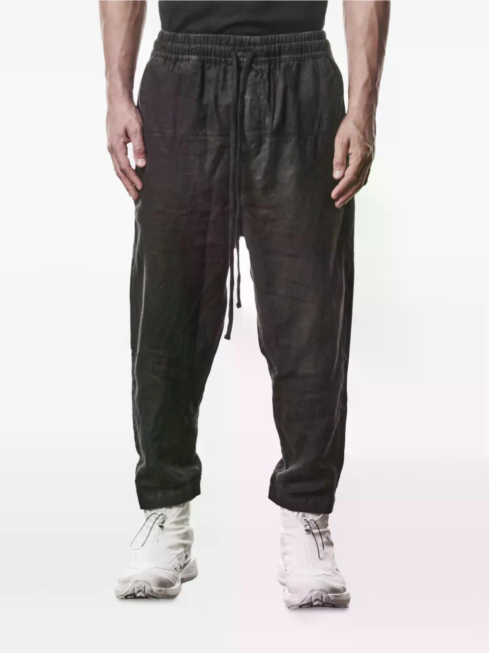 THOM KROM Drawstring Straight-Leg Trousers