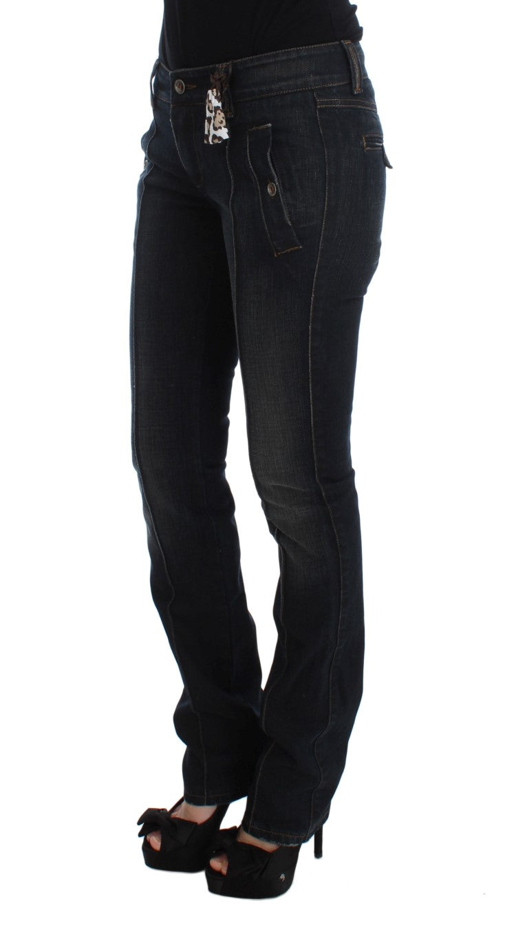 ERMANNO SCERVINO Slim Fit Cotton Jeans
