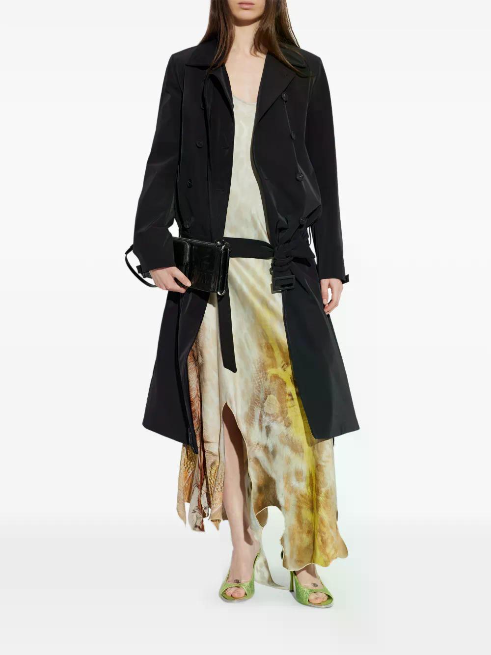 DIESEL® G-Ale Double-Breasted Belted Coat