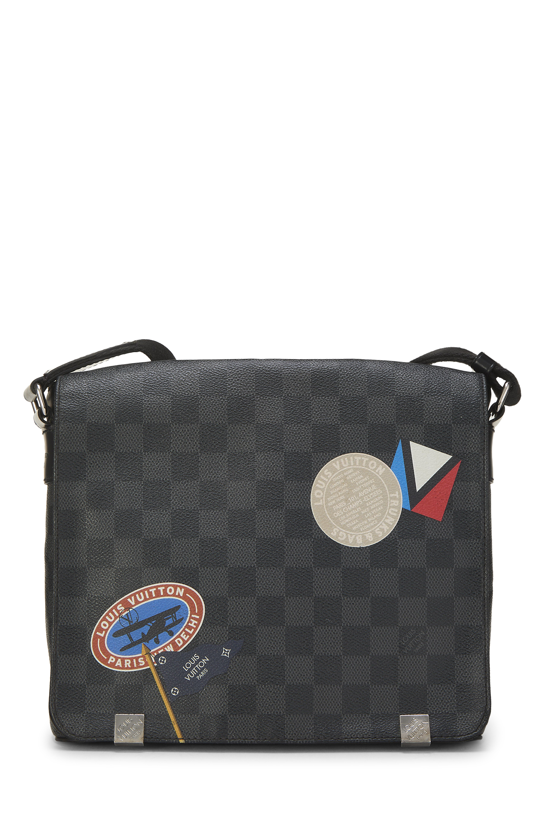 Louis Vuitton Damier Graphite League District Nm - Black | Editorialist