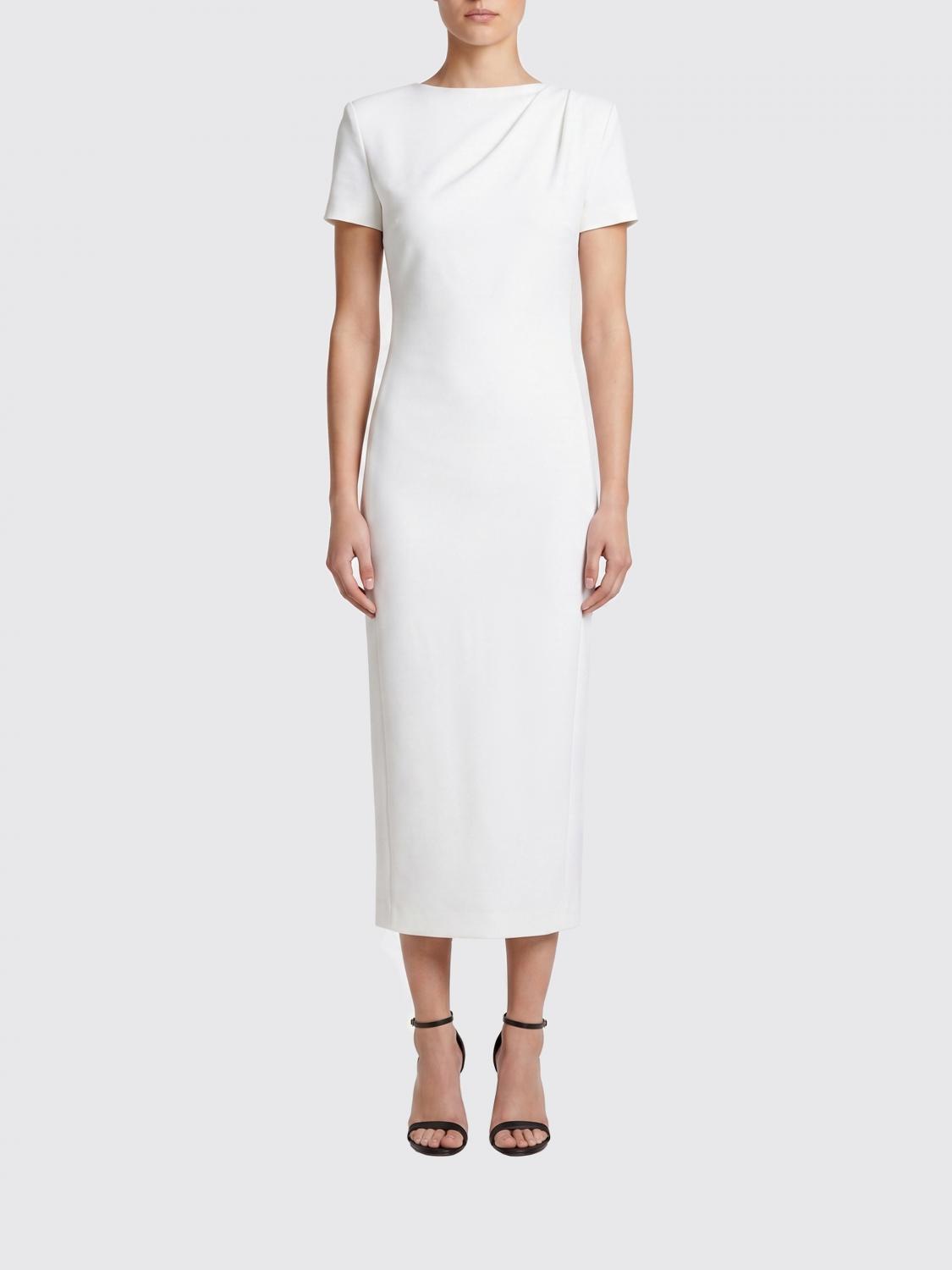 KHAITE Khaite Midi Dress with Draped Detail