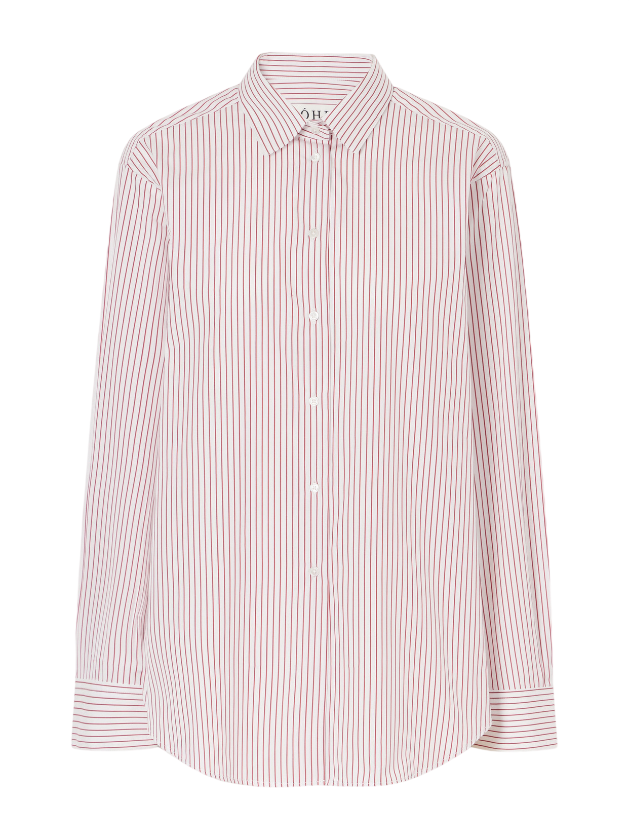 RÓHE Striped Cotton-Poplin Shirt