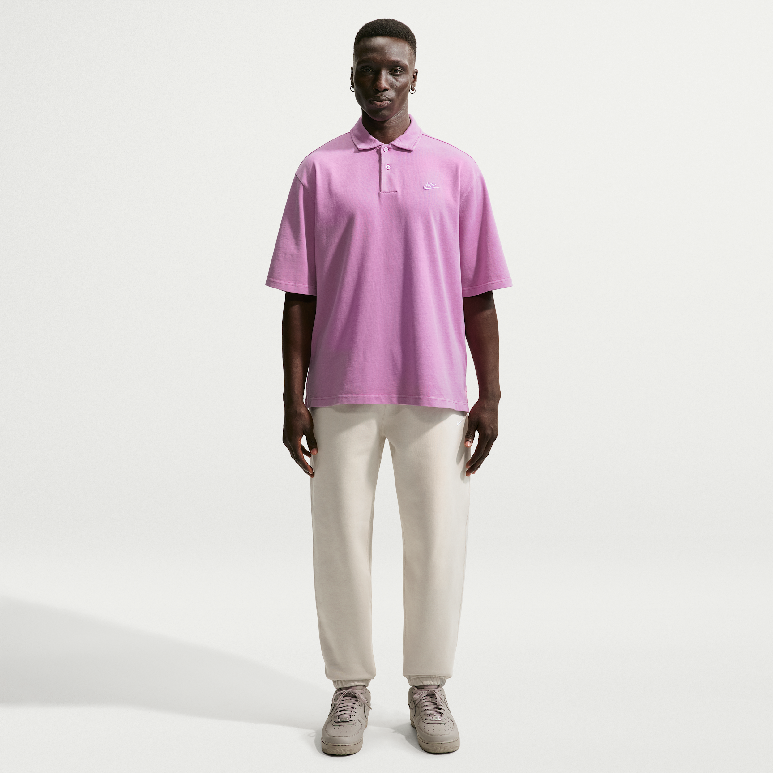 NIKE men's sportswear club jersey polo
