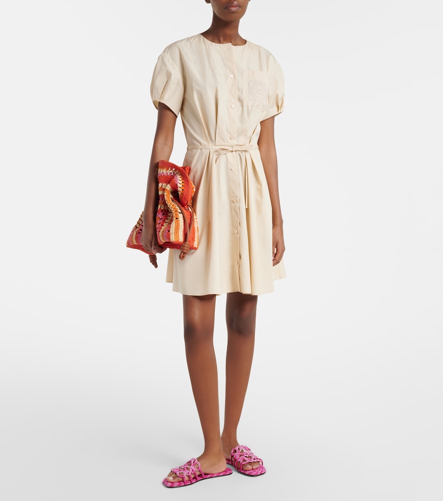 LOEWE Paula's Ibiza Anagram Shirt Dress