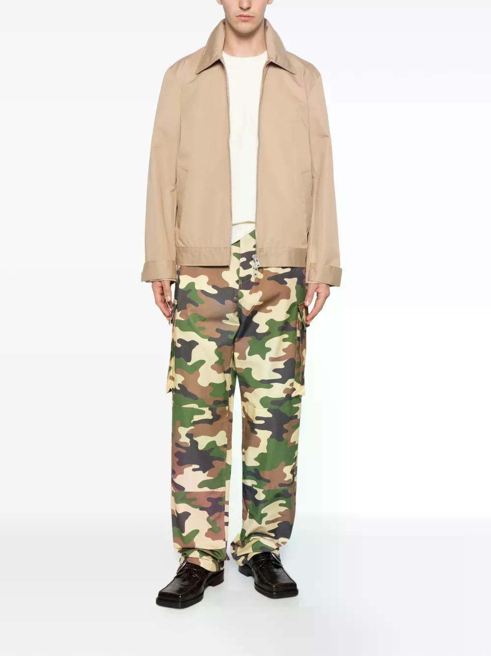 JW ANDERSON Camouflage-Print Cargo Trousers