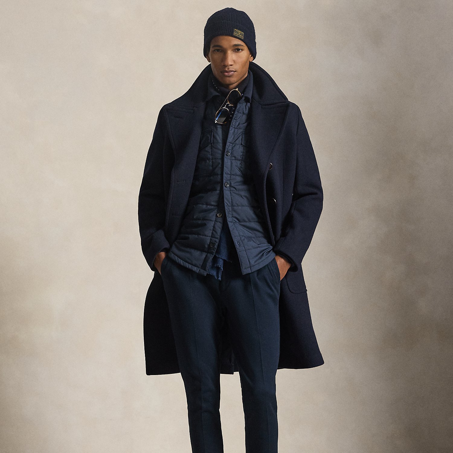 RALPH LAUREN Ralph Lauren Quilted Jersey Hooded Vest