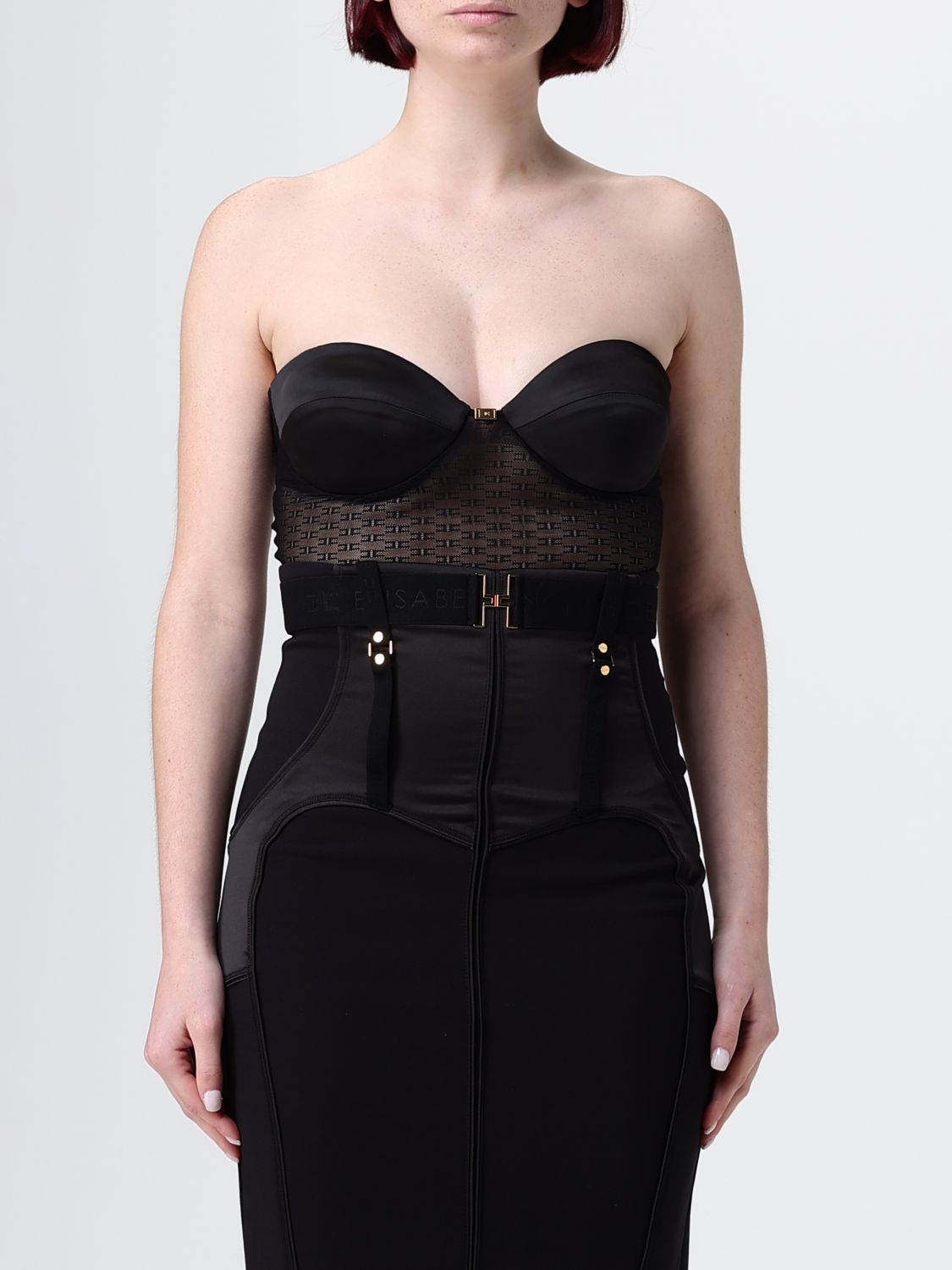 ELISABETTA FRANCHI Elisabetta Franchi Strapless Bodysuit