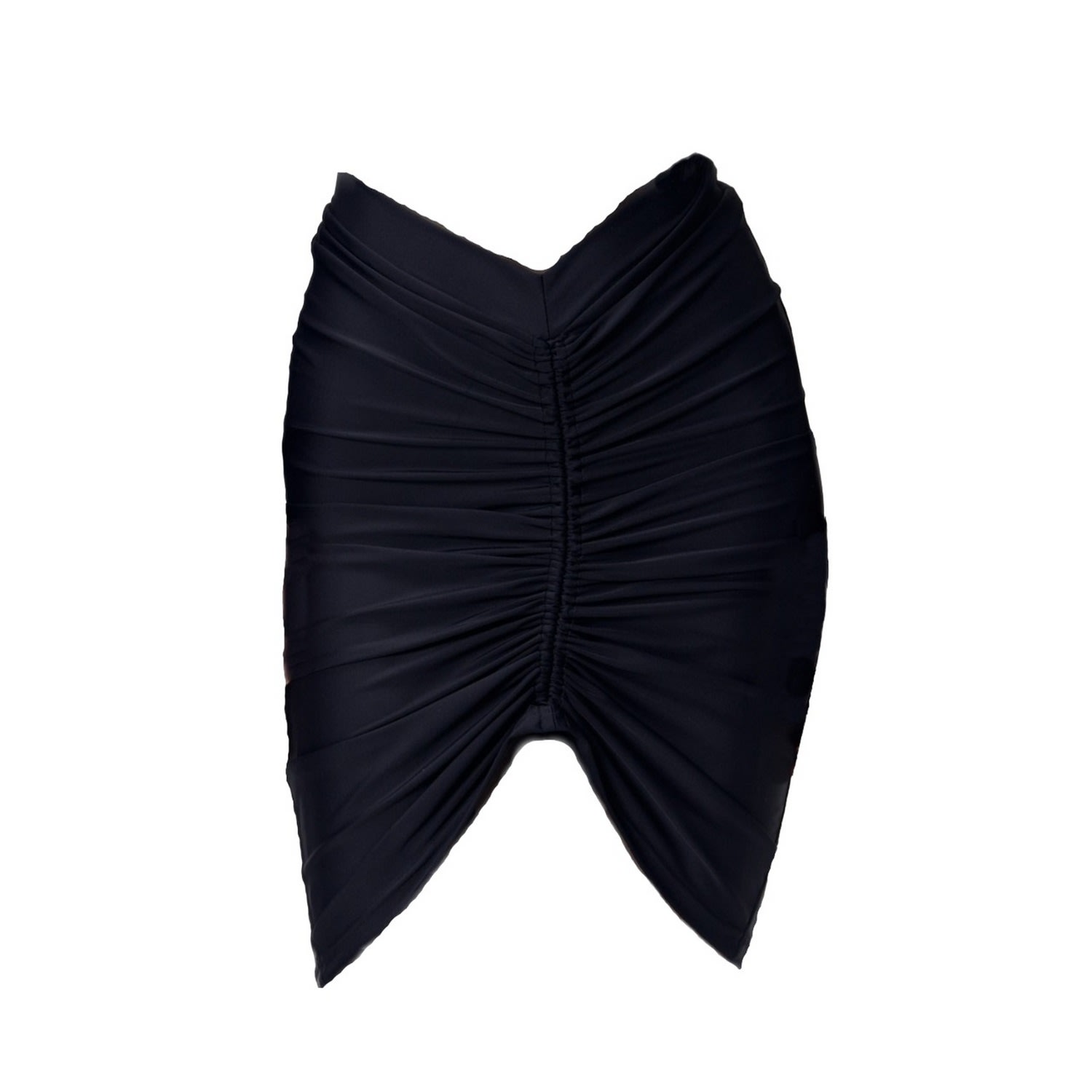 SAINT LAURENT SAINT LAURENT Ruched Bustier in Crepe Jersey