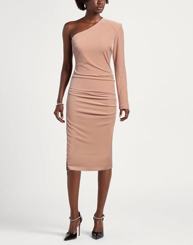 ELISABETTA FRANCHI ELISABETTA FRANCHI One-Shoulder Midi Dress