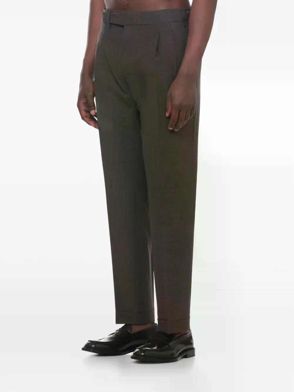 BRIGLIA 1949 Pleated Turn-Up Trousers