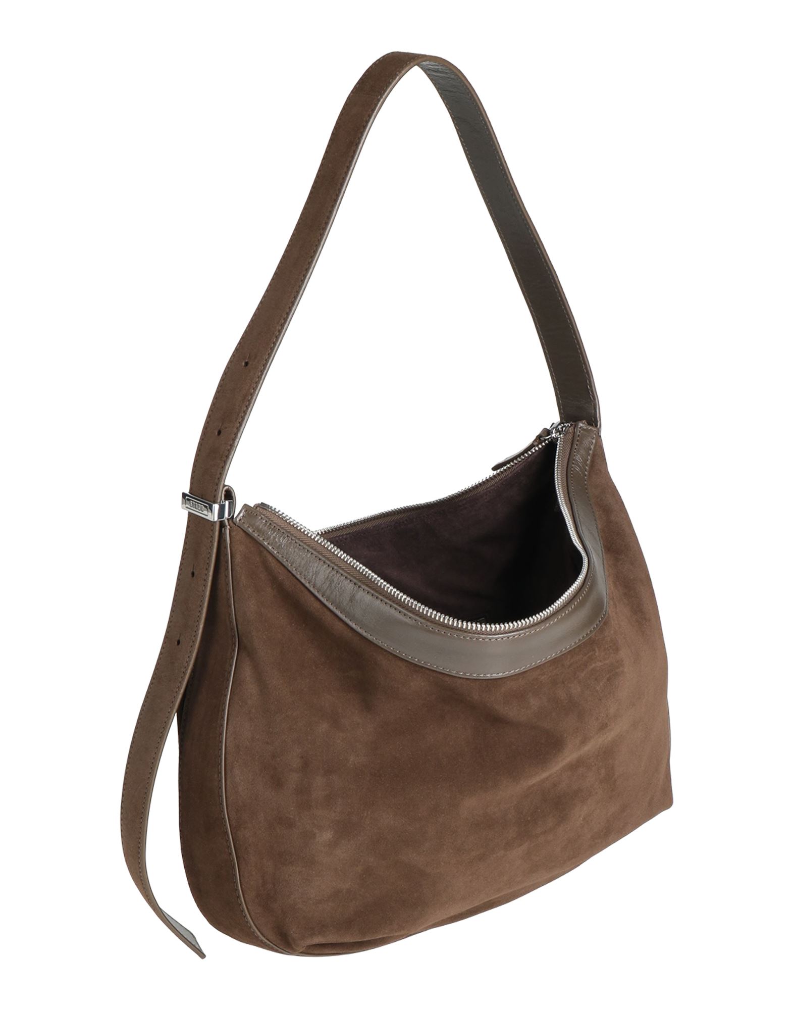 Lemaire Belted Leather Hobo Bag - Dark Chocolate - 27% Off