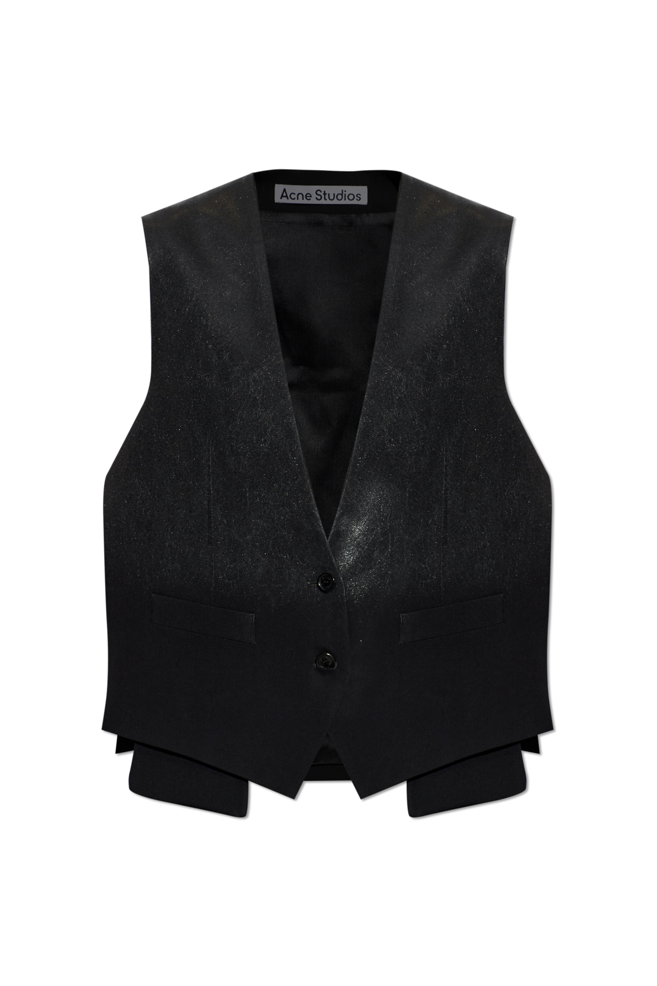 ACNE STUDIOS Glossy Effect Vest