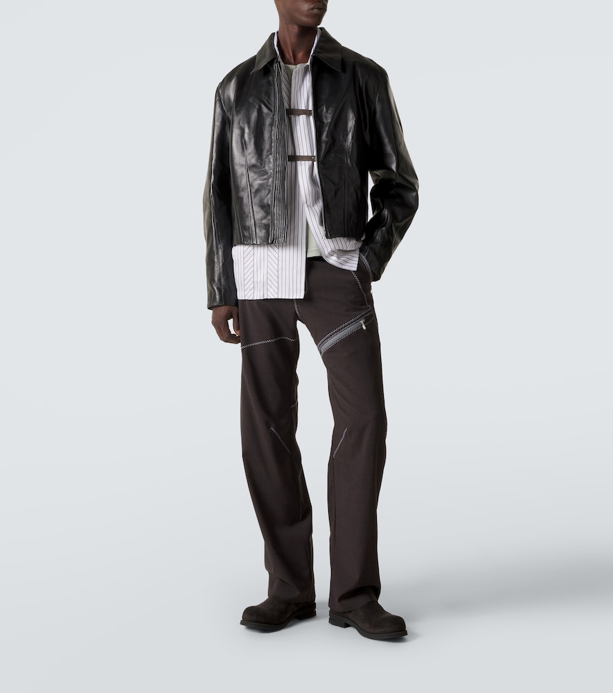 KIKO KOSTADINOV Lur Leather Jacket