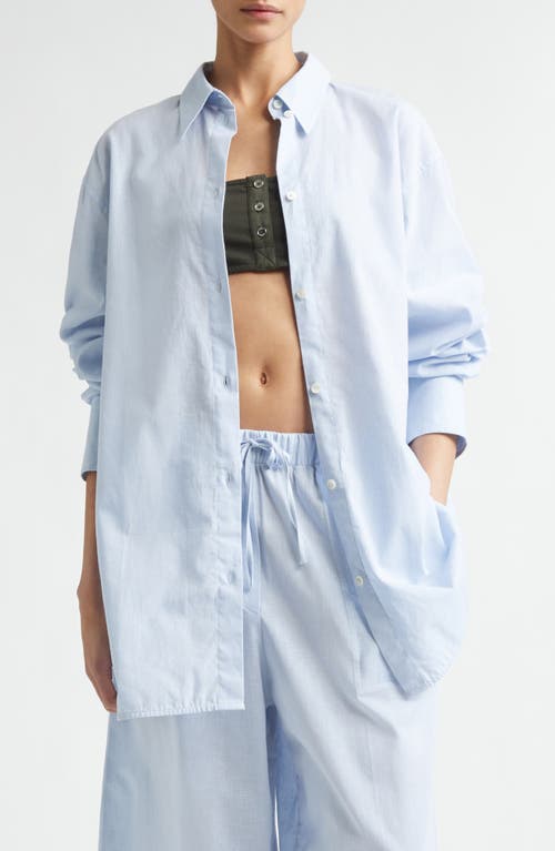 TOTÊME TOTEME Oversize Cotton & Linen Shirt