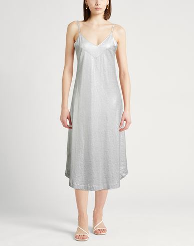 MAJESTIC FILATURES Majestic Filatures Light Linen Blend Midi Slip Dress