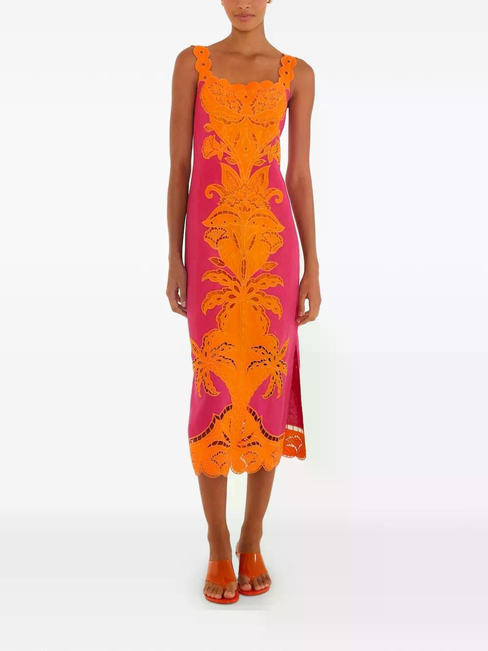 a line lace midi dress Pleated V Neck A Line Midi Cocktail Dress main image 1