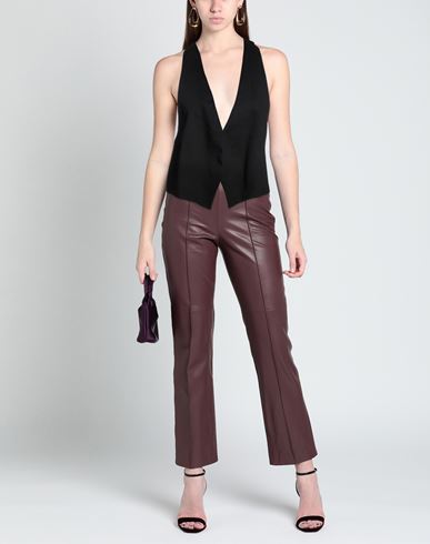 PINKO PINKO UNIQUENESS Sleeveless Deep Neckline Top