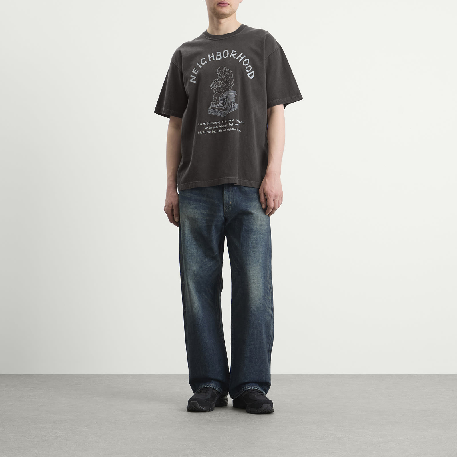 NEIGHBORHOOD ss-11 pigment dyed t-shirt