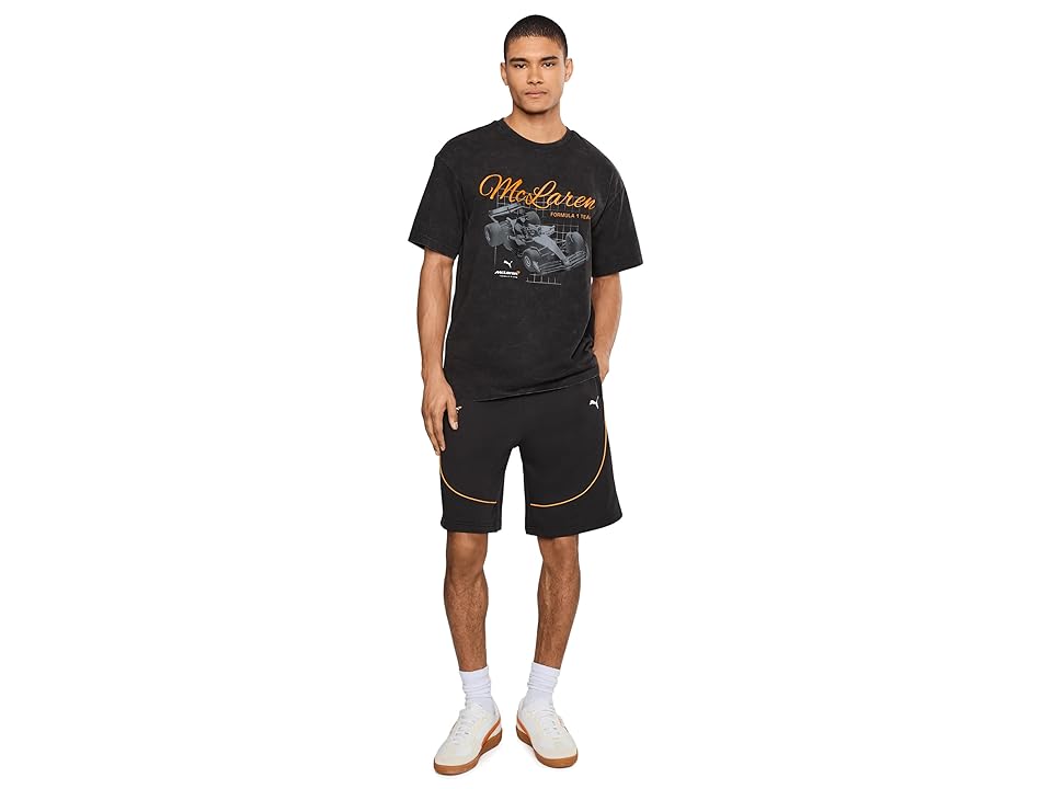 PUMA mclaren racing graphic t-shirt 2.0 men's t shirt papaya