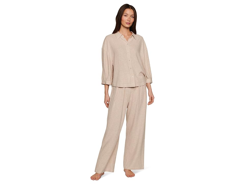 EBERJEY Eberjey Linen Blend Relaxed Sleeve Top