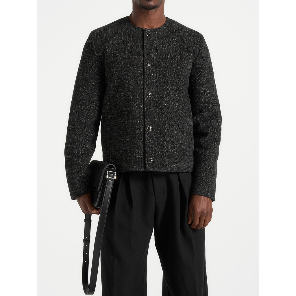 MANIÈRE DE VOIR Manière De Voir Textured Bomber Cardigan