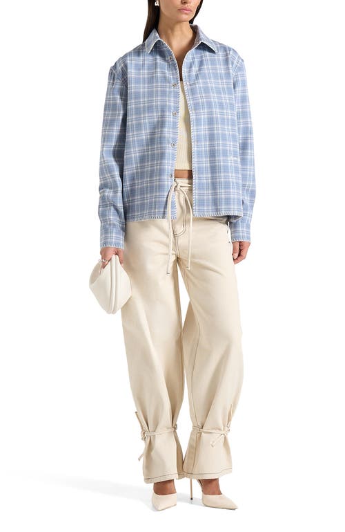 MANIÈRE DE VOIR Manière De Voir Blake Whipstitch Check Shirt