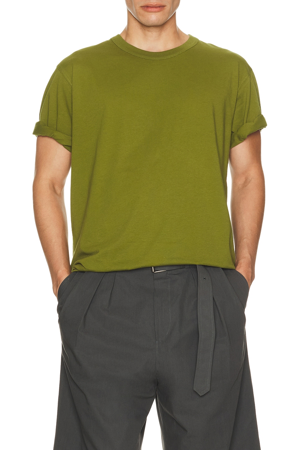 DRIES VAN NOTEN dries van noten heer t-shirt in green