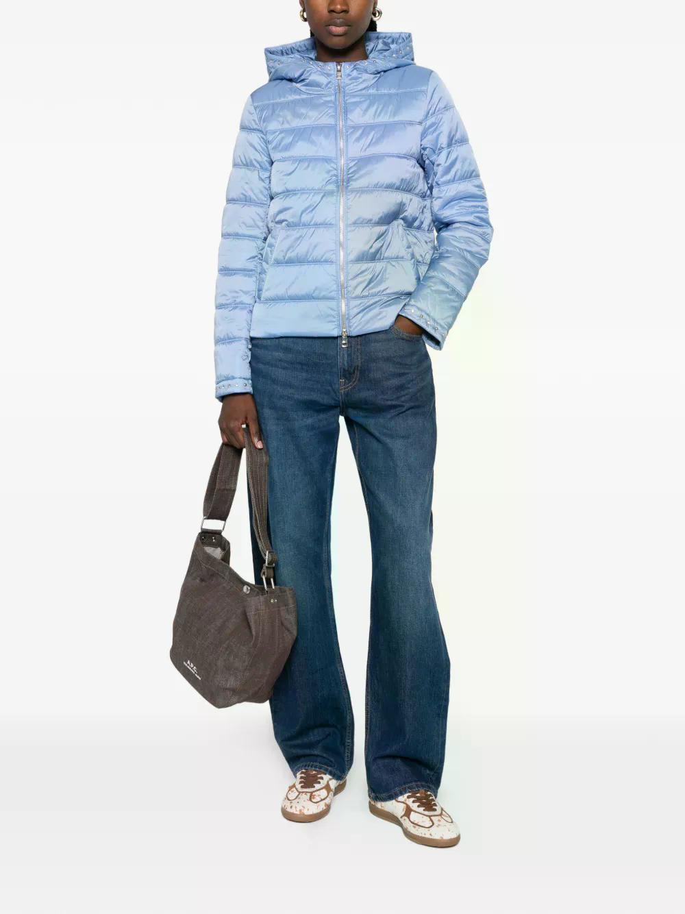 LIU JO LIU JO Jewel-Embellished Hooded Jacket