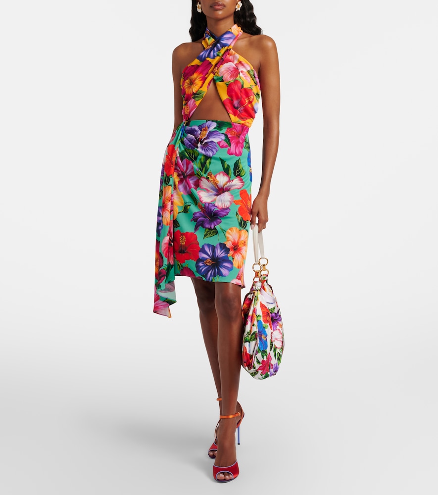 DOLCE & GABBANA Dolce&Gabbana Medium Floral Shoulder Bag