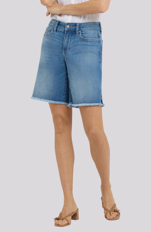 NYDJ NYDJ Naomi Relaxed Raw Hem Denim Shorts