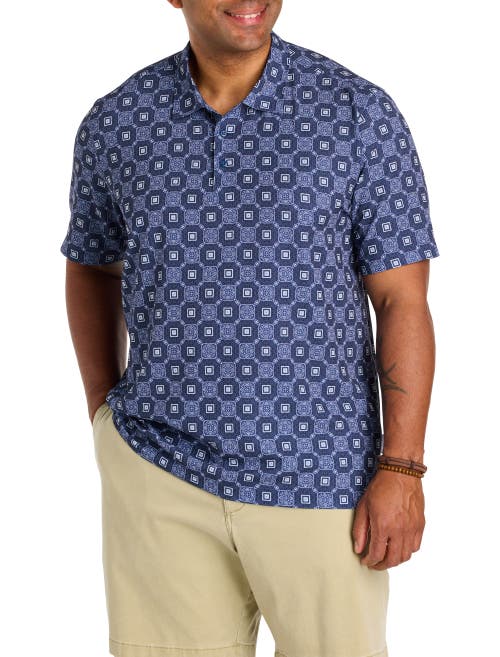 TOMMY BAHAMA big & tall bahama coast barcelo tiles islandzone® polo shirt