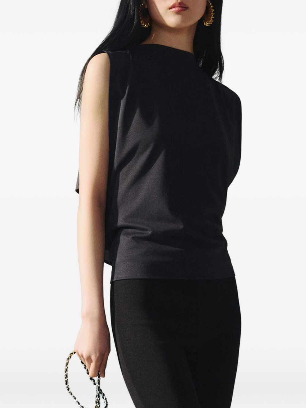 JACQUEMUS Jacquemus Le Marcel Moisson Sleeveless Top