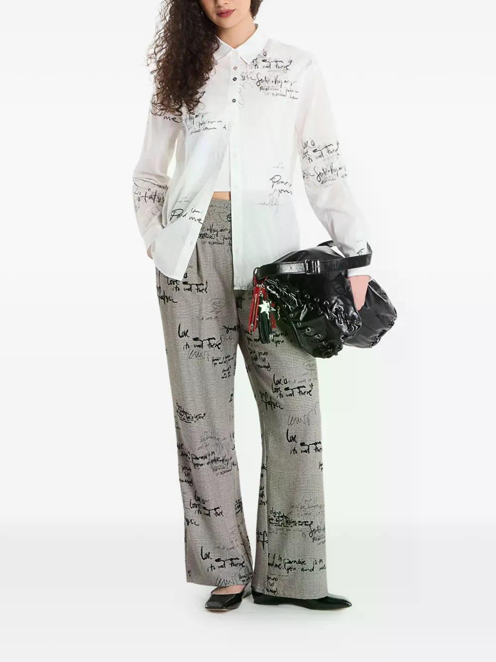 DESIGUAL Desigual Handwritten Print Shirt