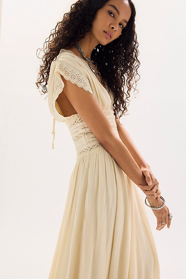 Free People 100-Degree Halter Dress In Light Tan - 58% Off | Editorialist