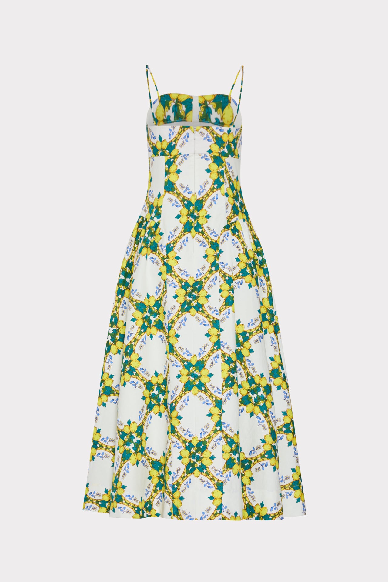 Milly Brinlee Palm Print Cutout Fit & Flare Minidress - Leaf Multi |  Editorialist