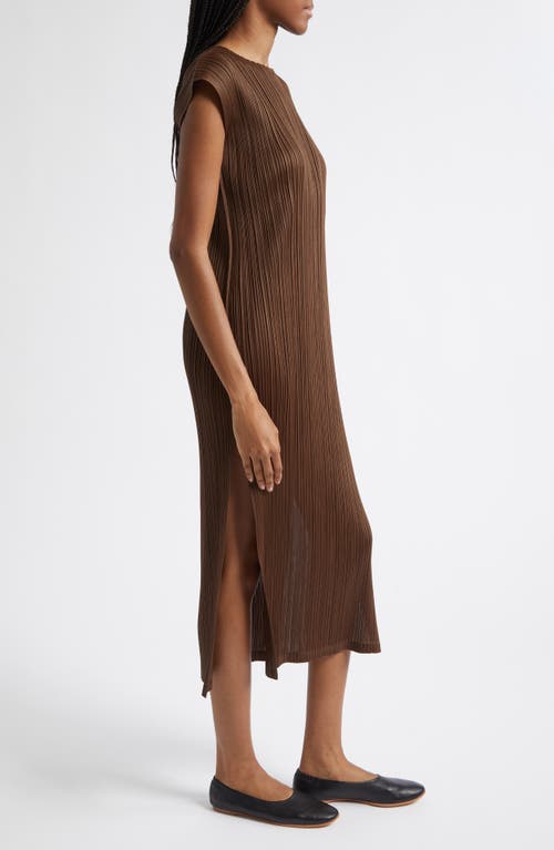 ISSEY MIYAKE Pleats Please Issey Miyake Pleated Midi Dress