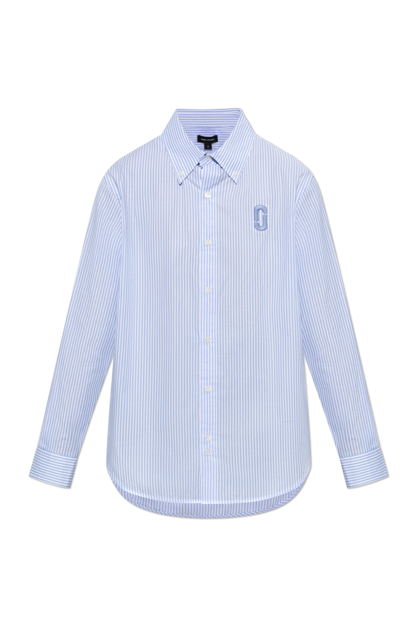 MARC JACOBS Marc Jacobs Striped Cotton Shirt with Embroidered Logo