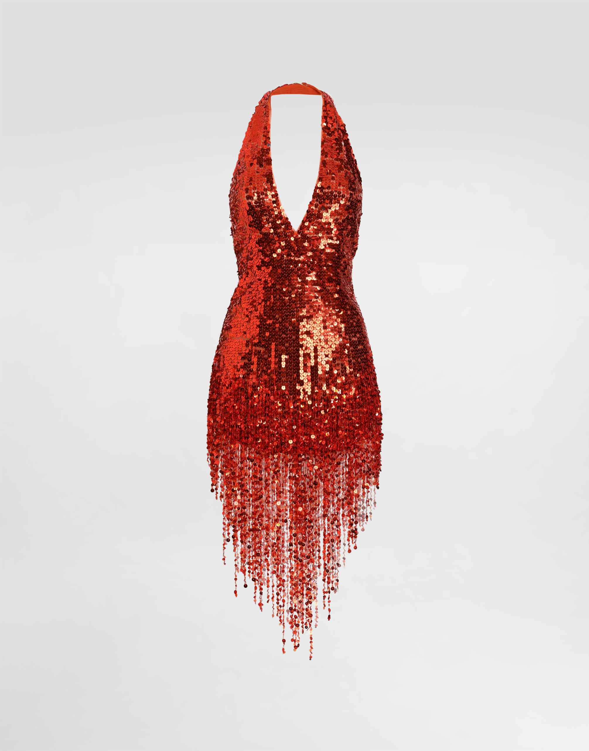 DOLCE & GABBANA Dolce & Gabbana Sequin Embroidered Tulle Dress