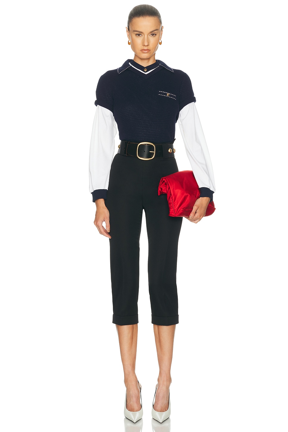 VERSACE VERSACE Short Sleeve Polo Top