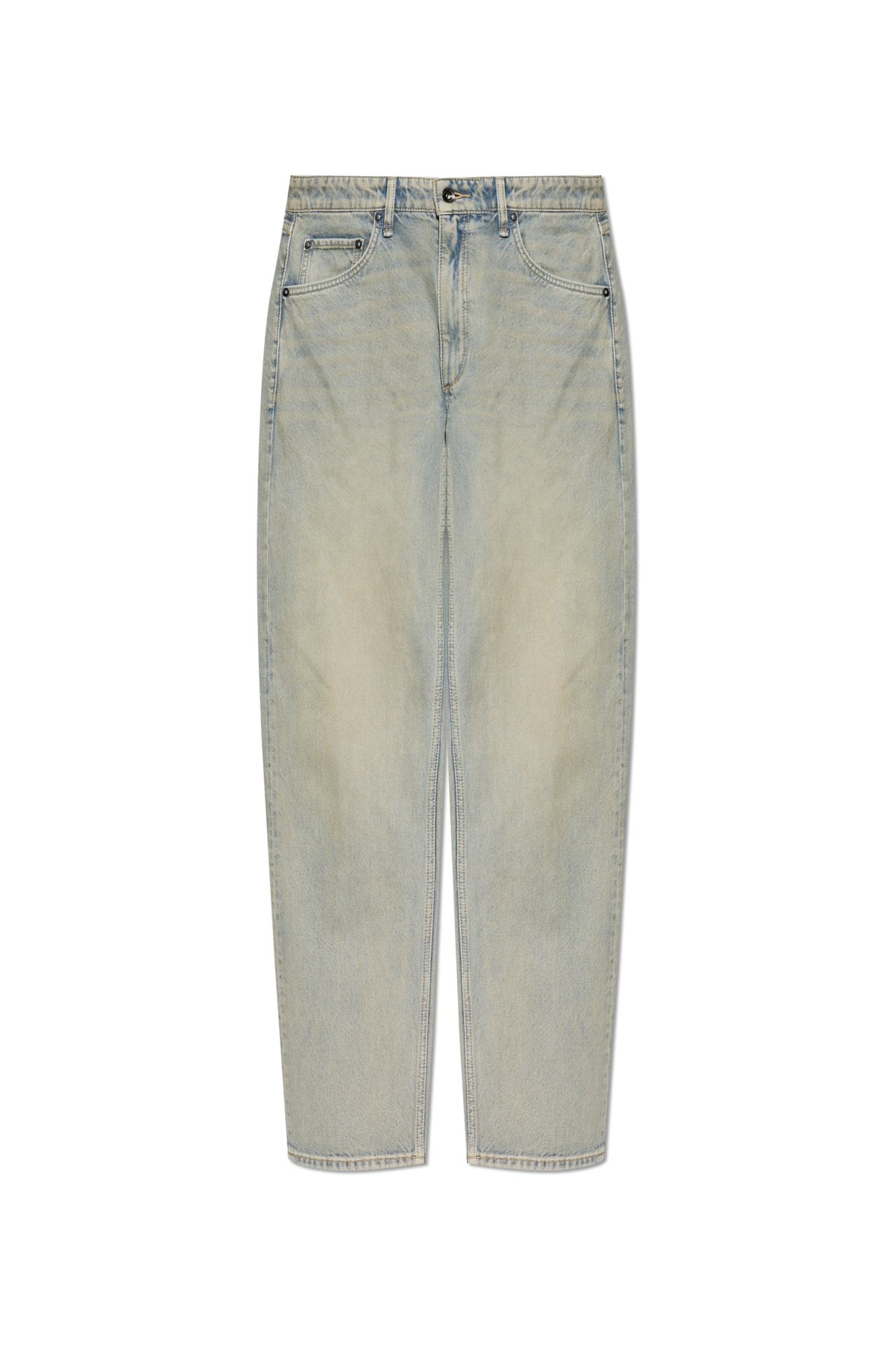 RAG & BONE Rag & Bone Straight Leg Jeans in Faded Wash