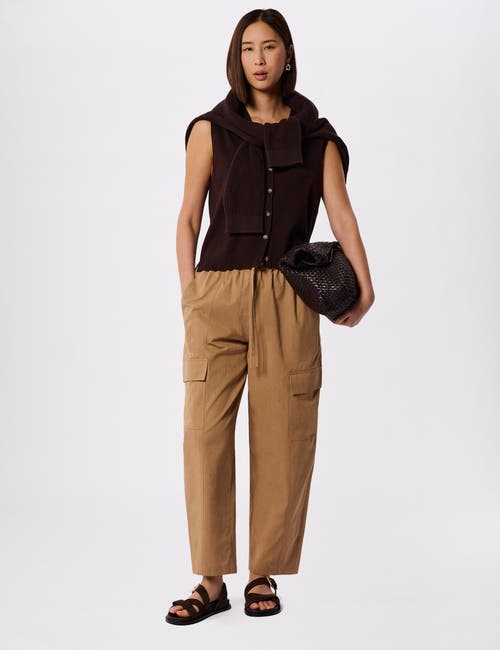 WHISTLES Whistles Utility Cotton Barrel Trouser