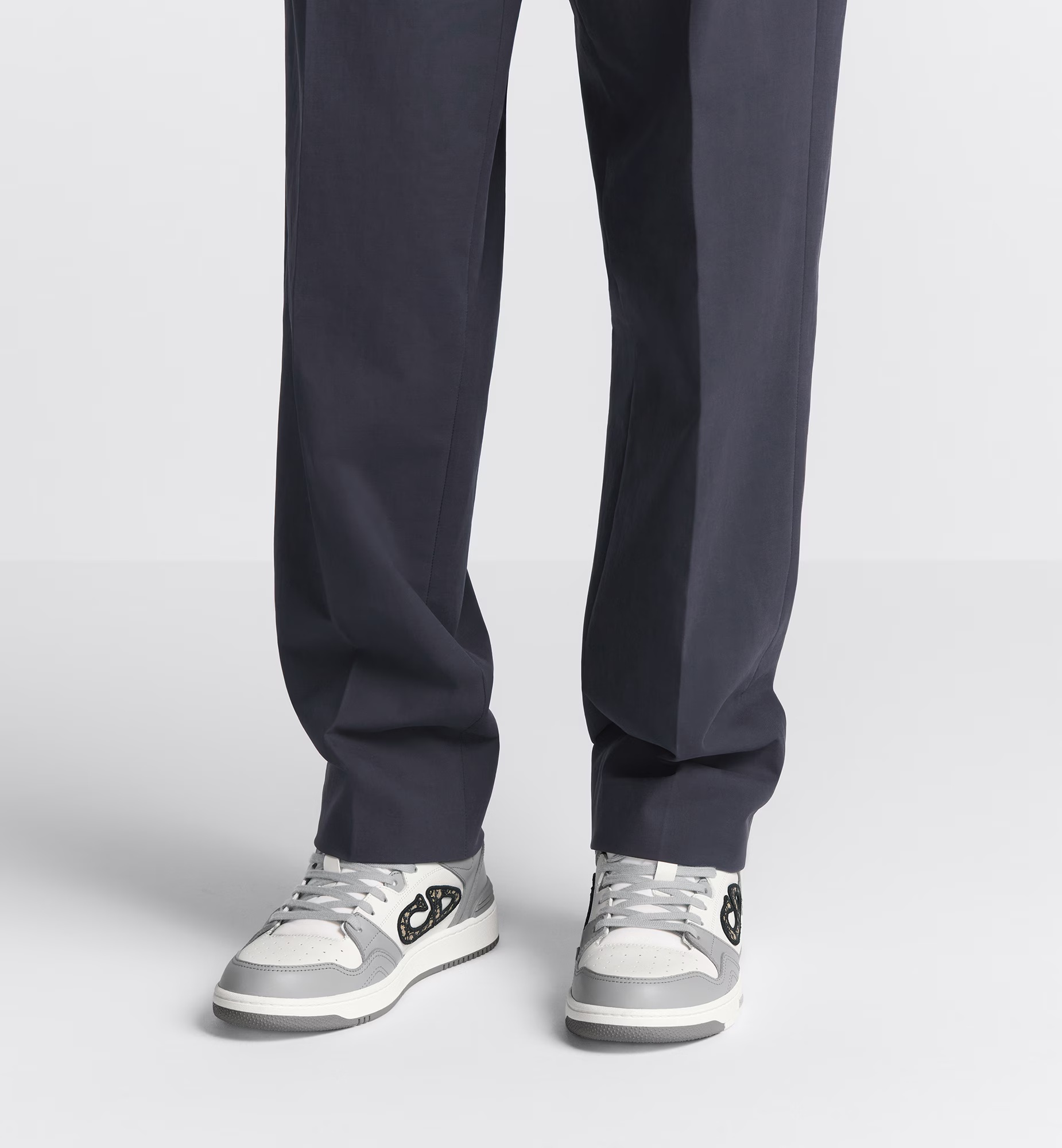 DIOR Dior B57 Low-Top Sneakers with Oblique CD Logo