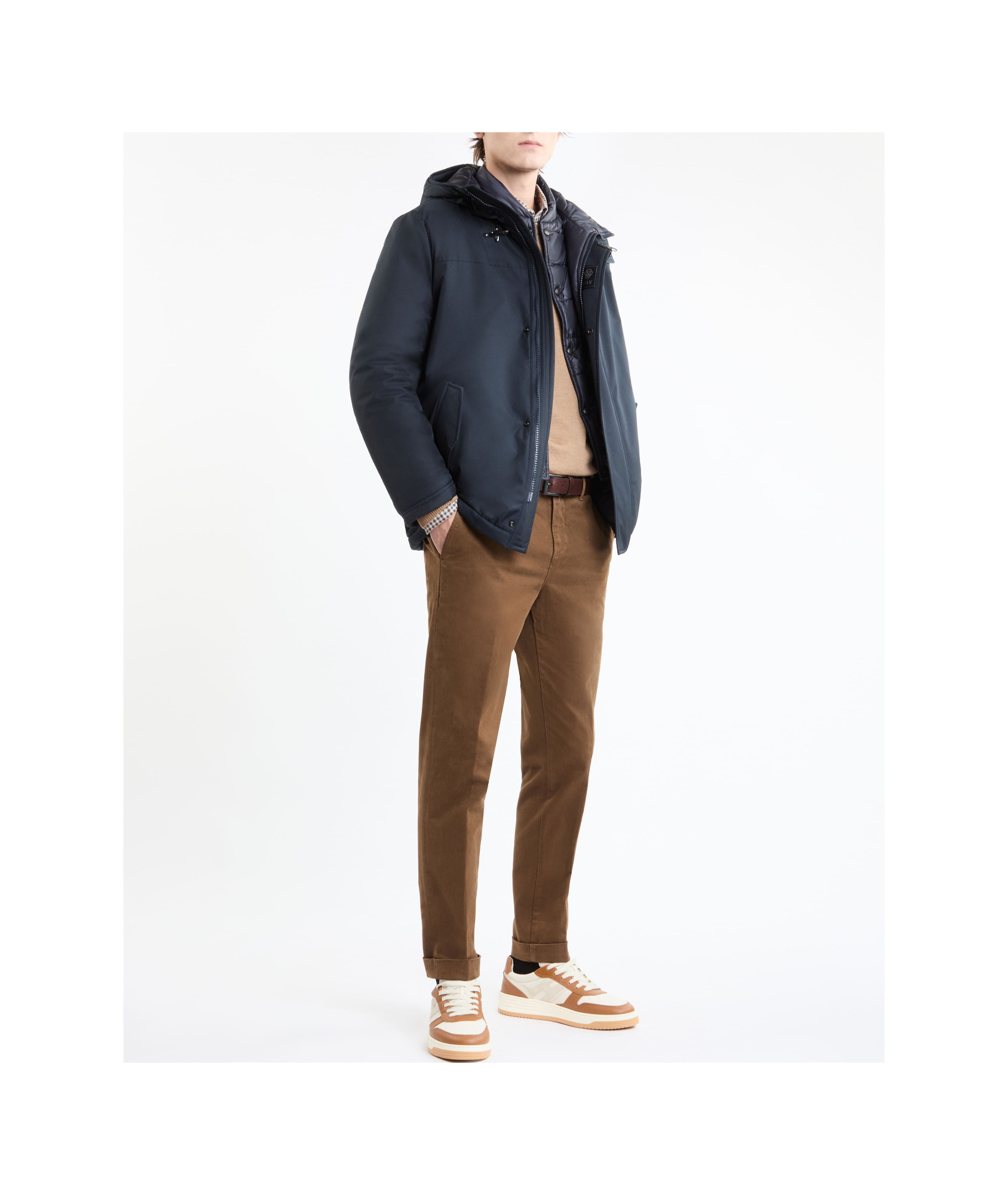 FAY Fay Double-Front Padded Jacket