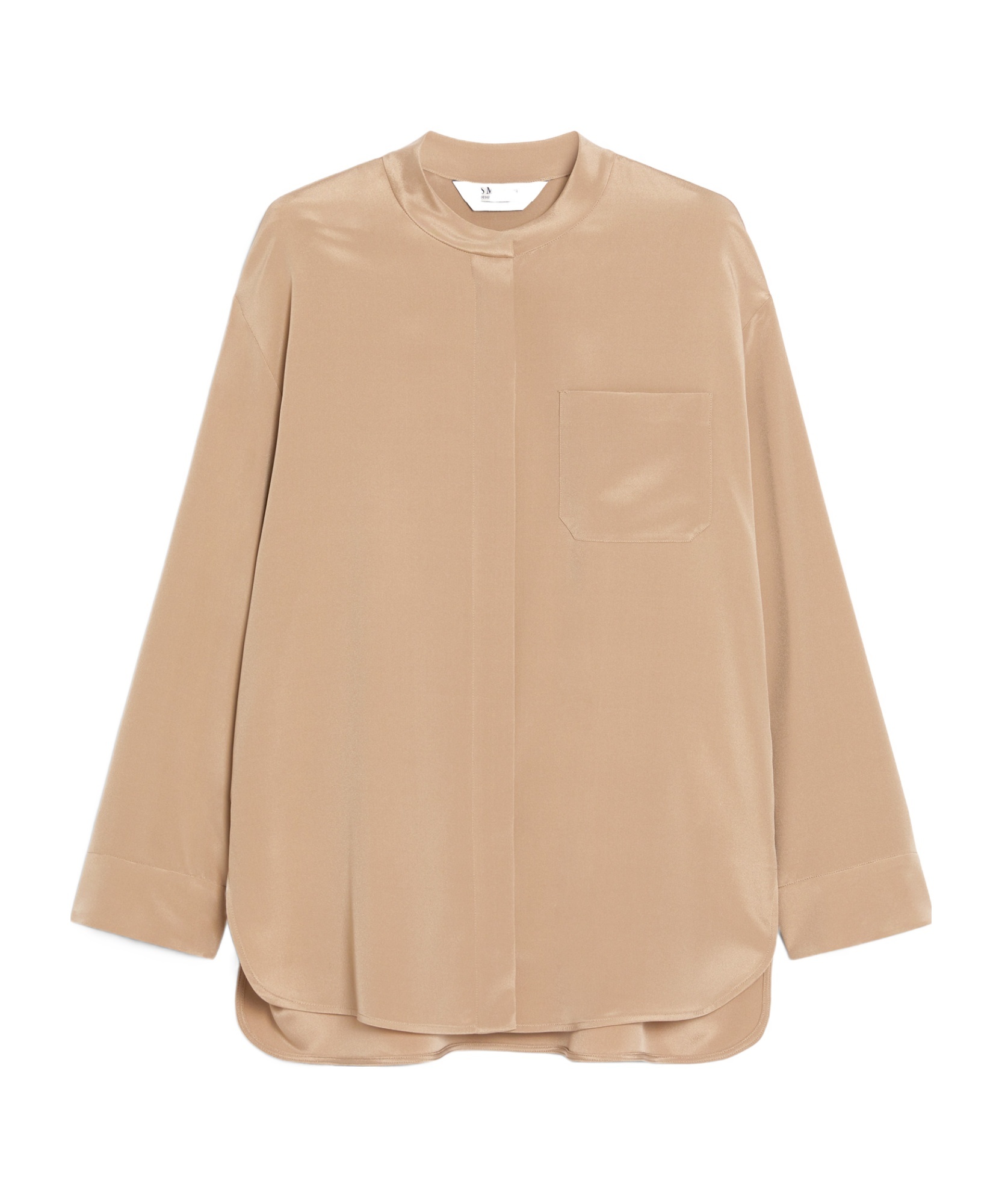 MAX MARA Max Mara Silk Monogram Maxi Skirt