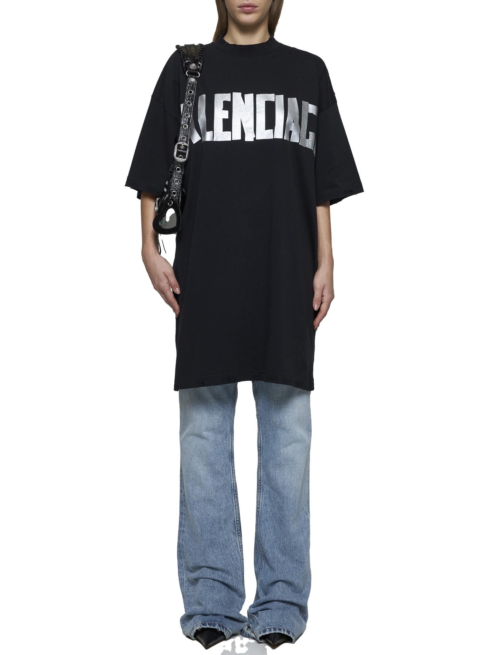 BALENCIAGA Balenciaga Tape Type Oversized T-Shirt