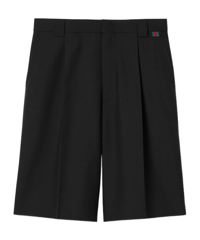 GUCCI Gucci Pleated Gabardine Shorts