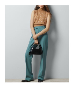 GUCCI Gucci High-Waisted Horsebit Trousers
